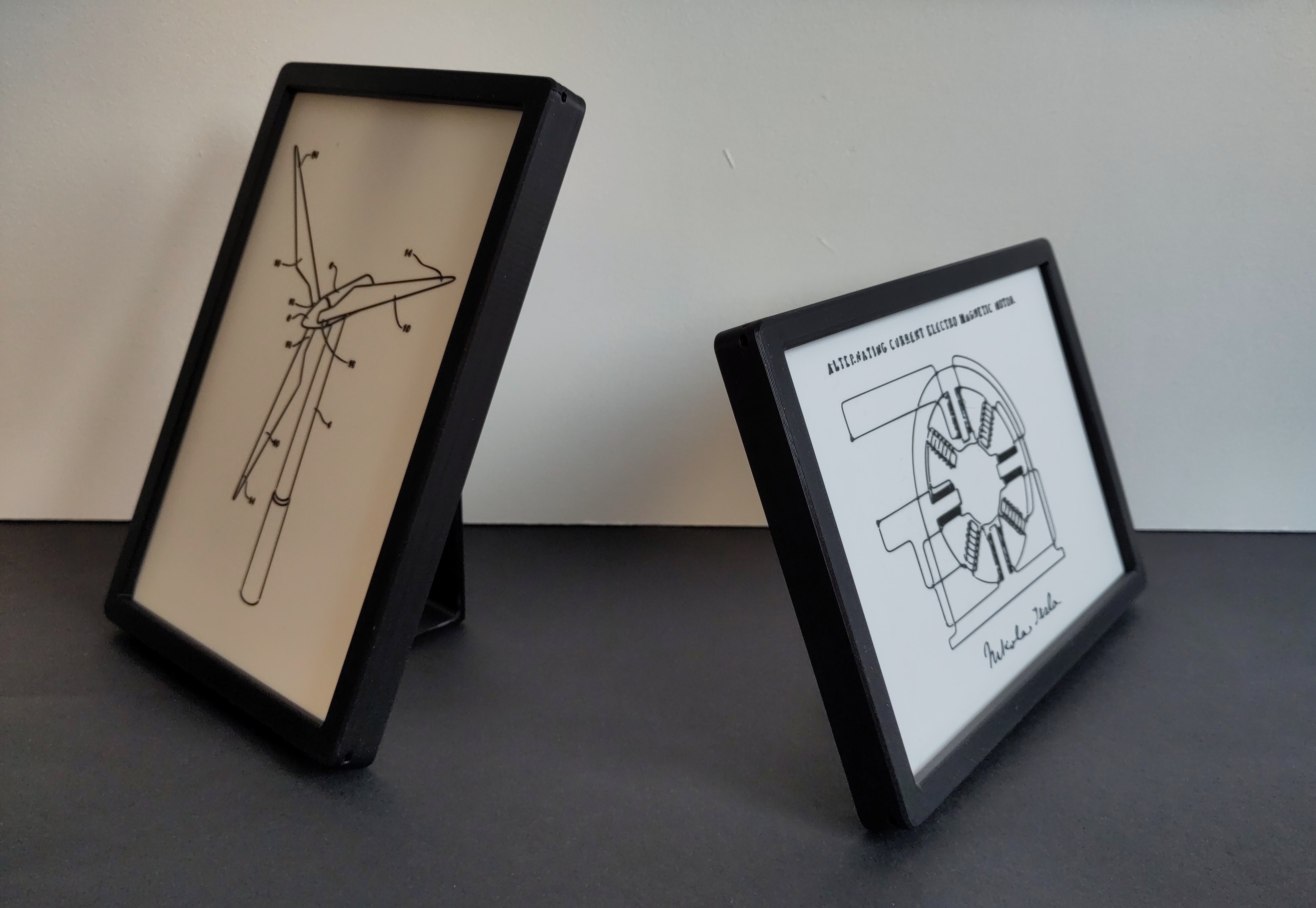 Mounting system for Wall Art Frames - hanging and standing by ...