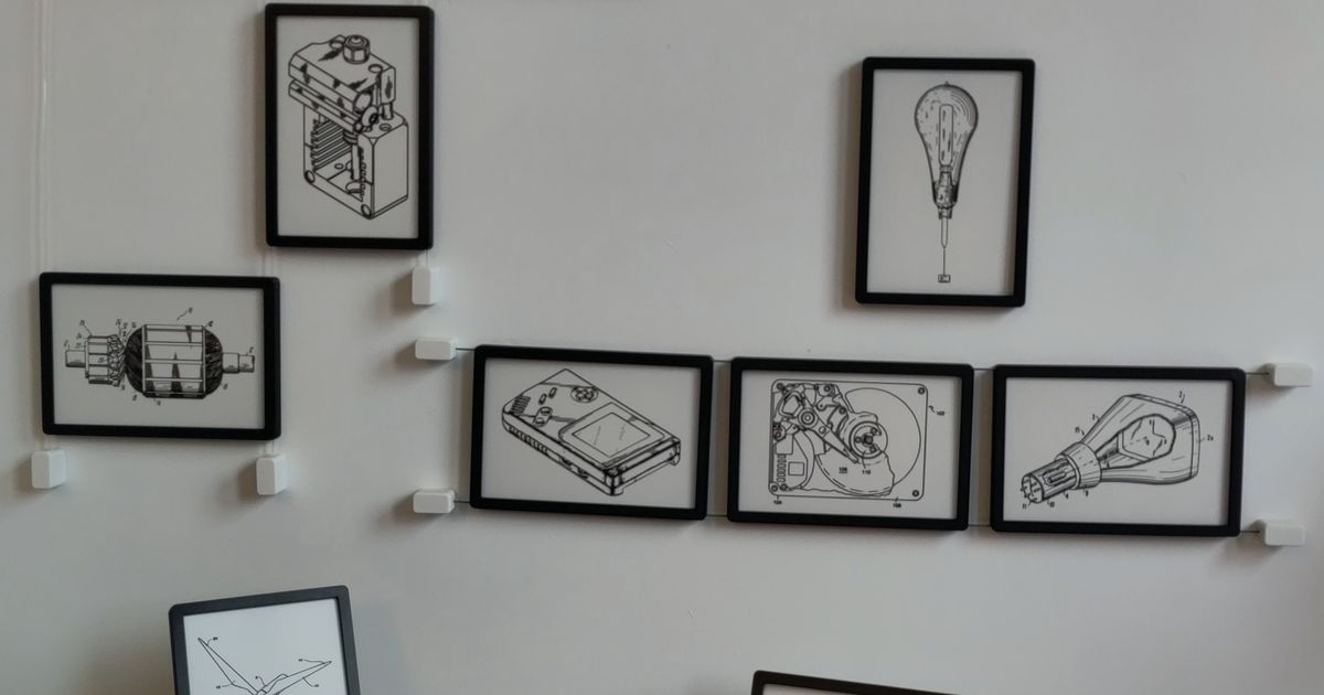 Mounting system for Wall Art Frames - hanging and standing by ...