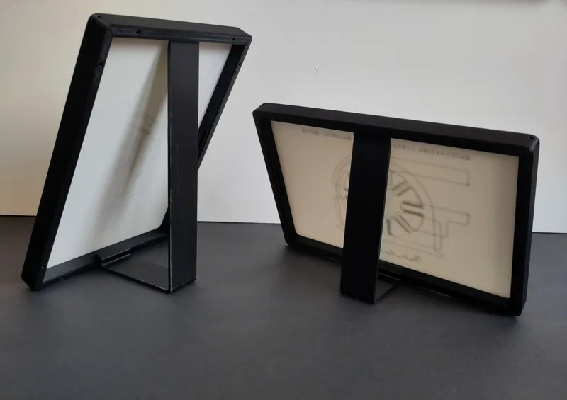 Mounting system for Wall Art Frames - hanging and standing by ...