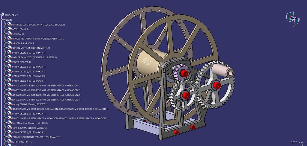SPOOLER by Cedric OKONIEWSKI | Download free STL model | Printables.com