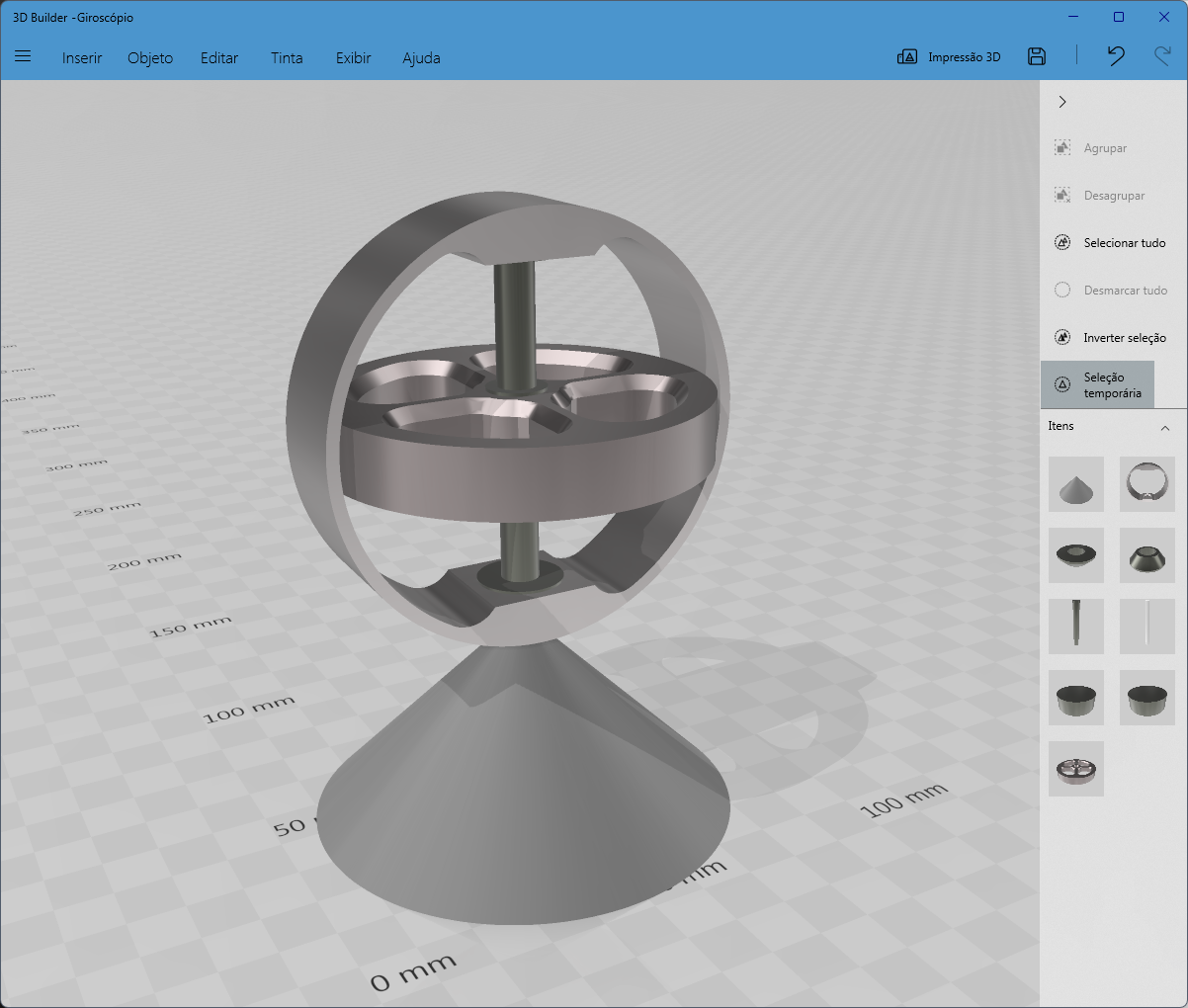 Giroscópio com base (gyroscope with base) by Angelim | Download free ...