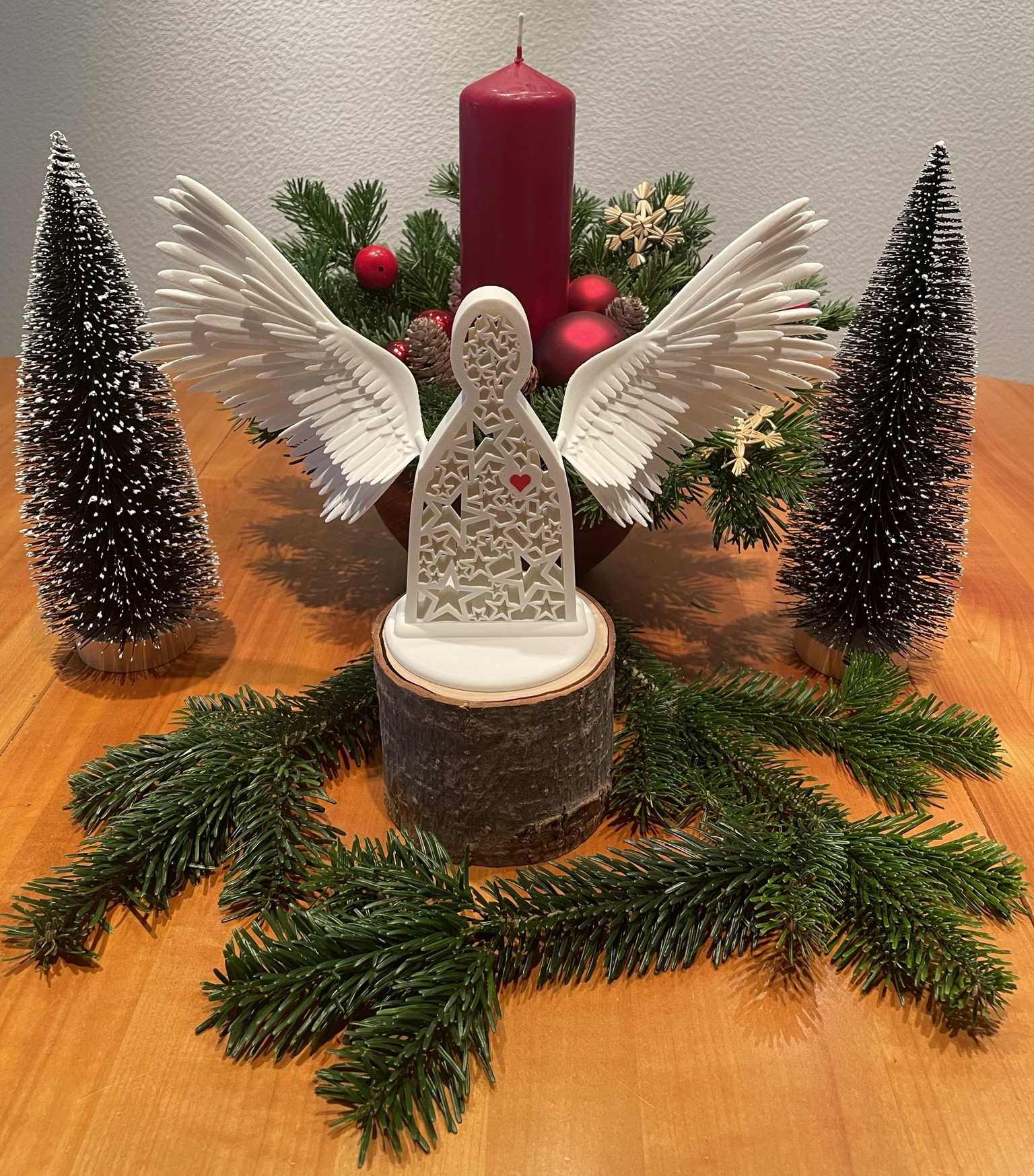 Guardian Angel Christmas Statue par Challapenjo | Téléchargez ...