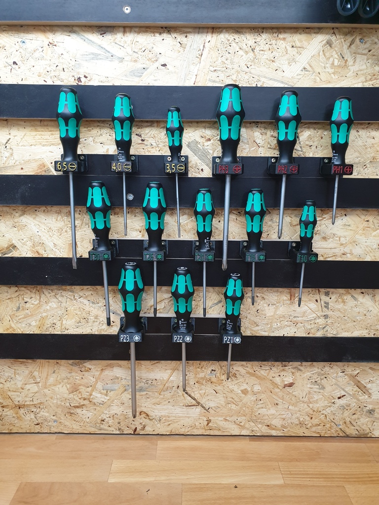 Wera Holder for Kraftform 300 Screwdriver by Heinzelmaennchen Werkstatt ...