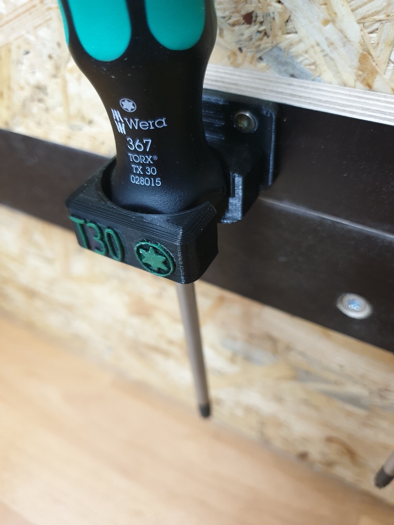 Wera Holder for Kraftform 300 Screwdriver by Heinzelmaennchen Werkstatt ...