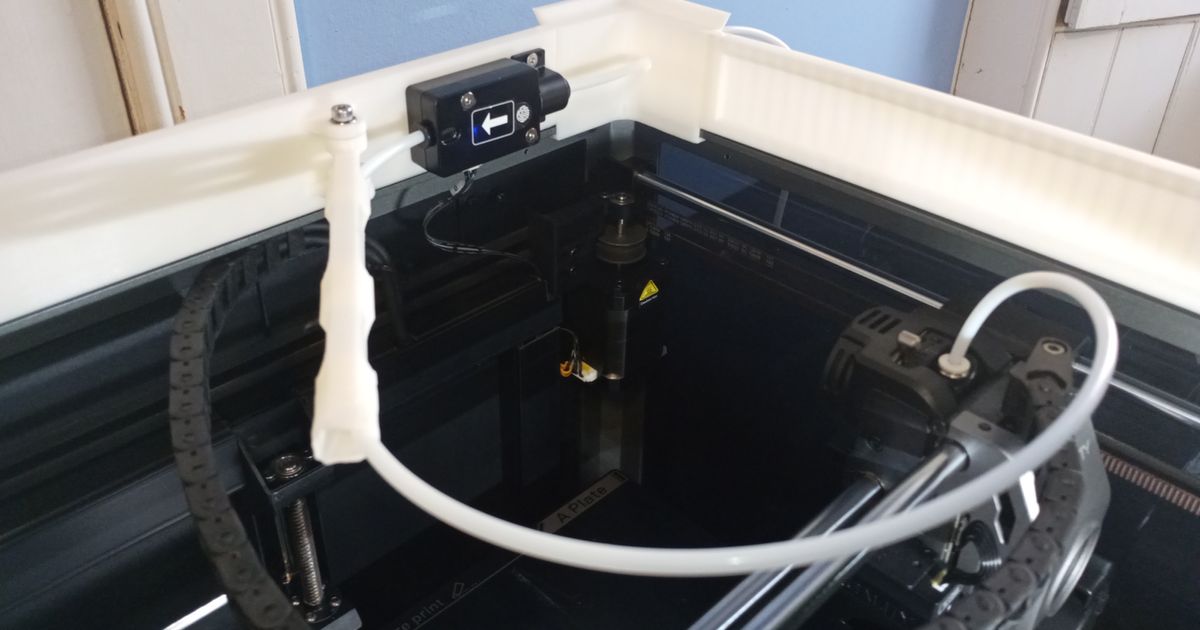 Creality K1 Max Riser - Improved Filament Path, K1 added par dumskillz ...