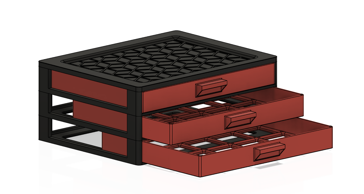 Gridfinity Light Modular Drawer par Rafa | Téléchargez gratuitement un ...