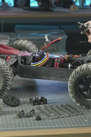 CRAMER Truggy RC 4x4 Full 3D Printed by Duke Doks | Download free STL ...