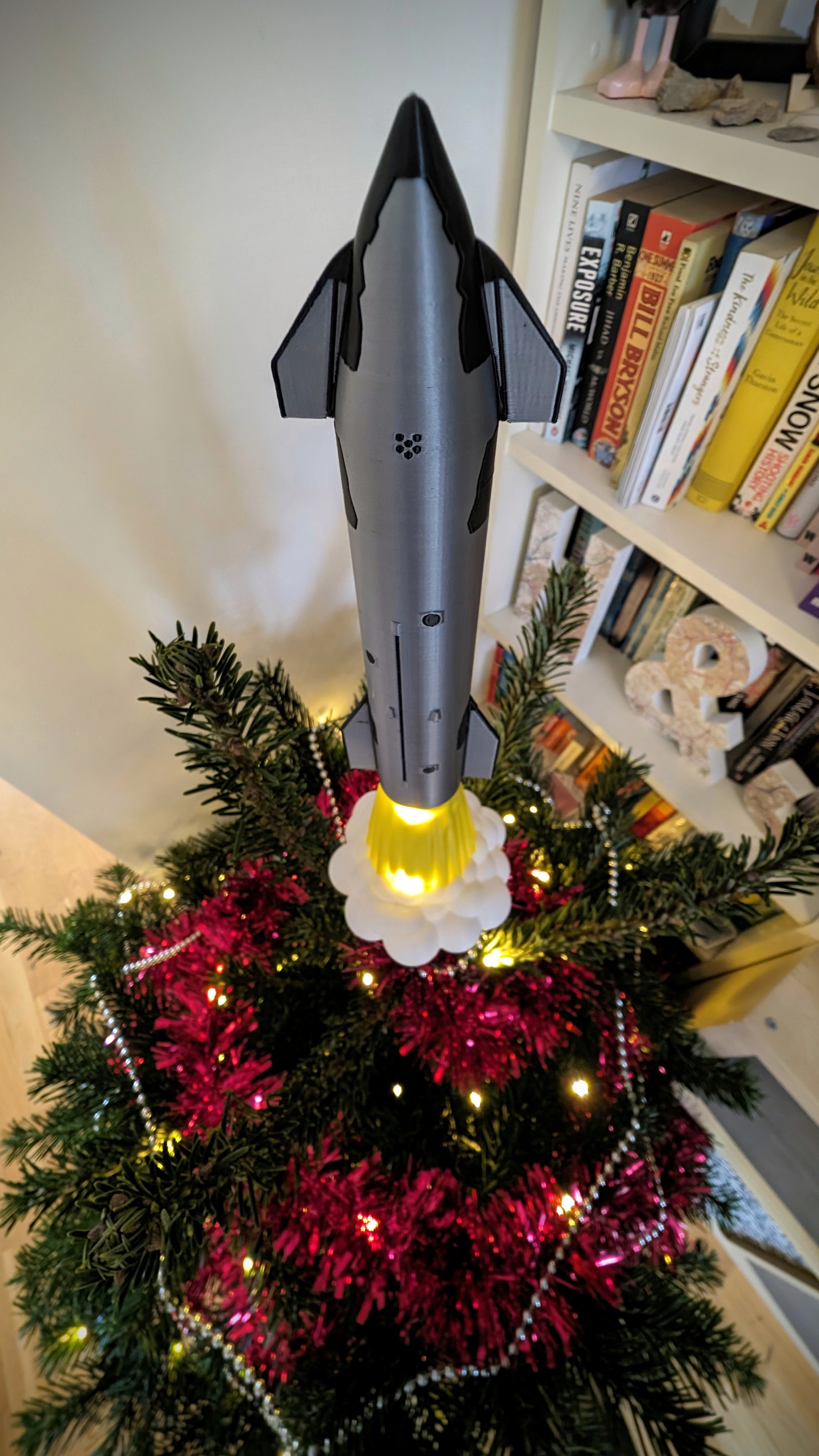 Starship Tree Topper & Free Standing Model by ByteSlinger | Download ...