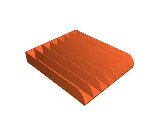 Smaller PS5 / PS4 / Blu-ray rack case organizer by miak3D | Download ...