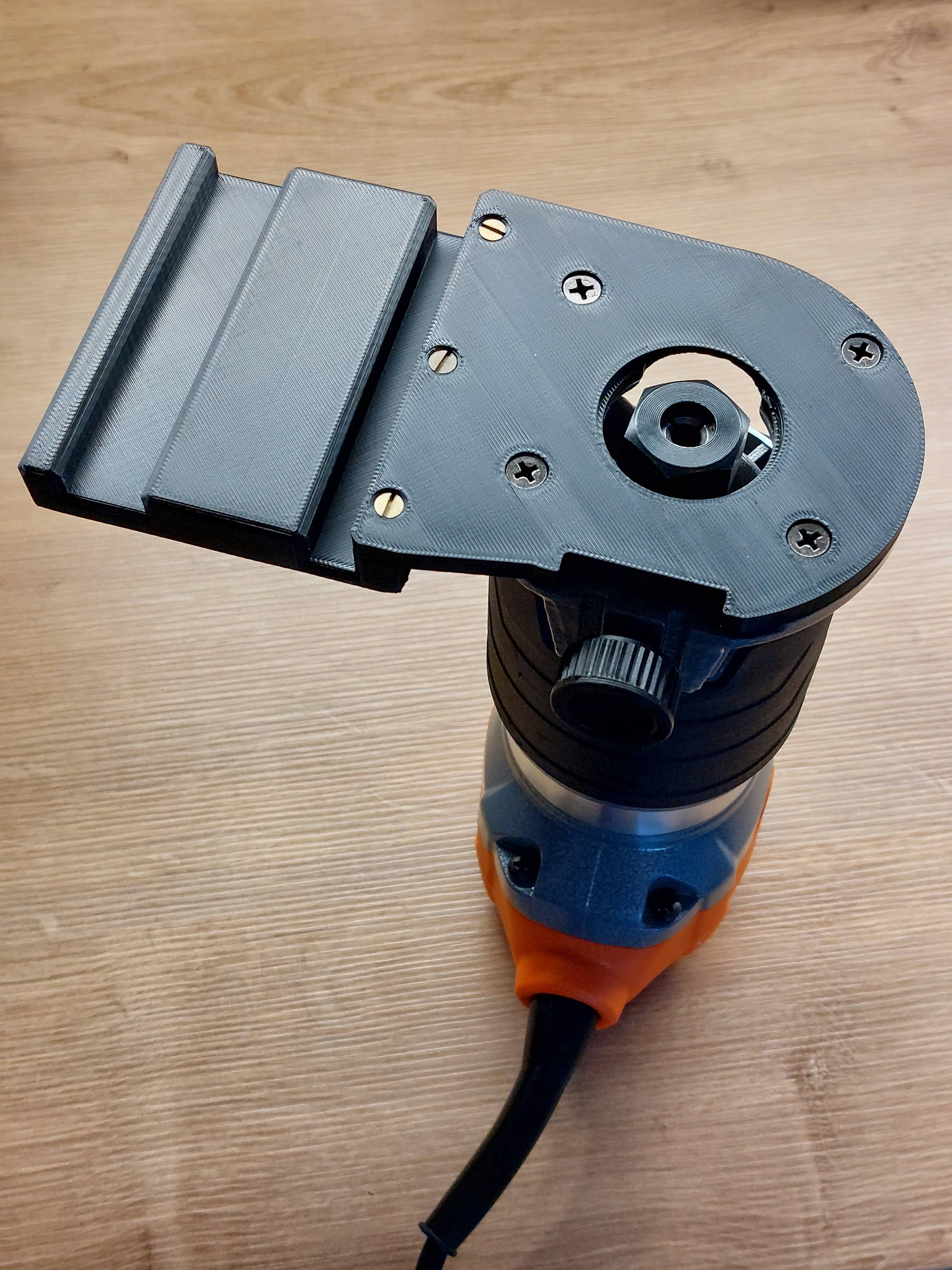 Makita Trim Router carriage for Parkside guiderail by Ultrazauberer ...