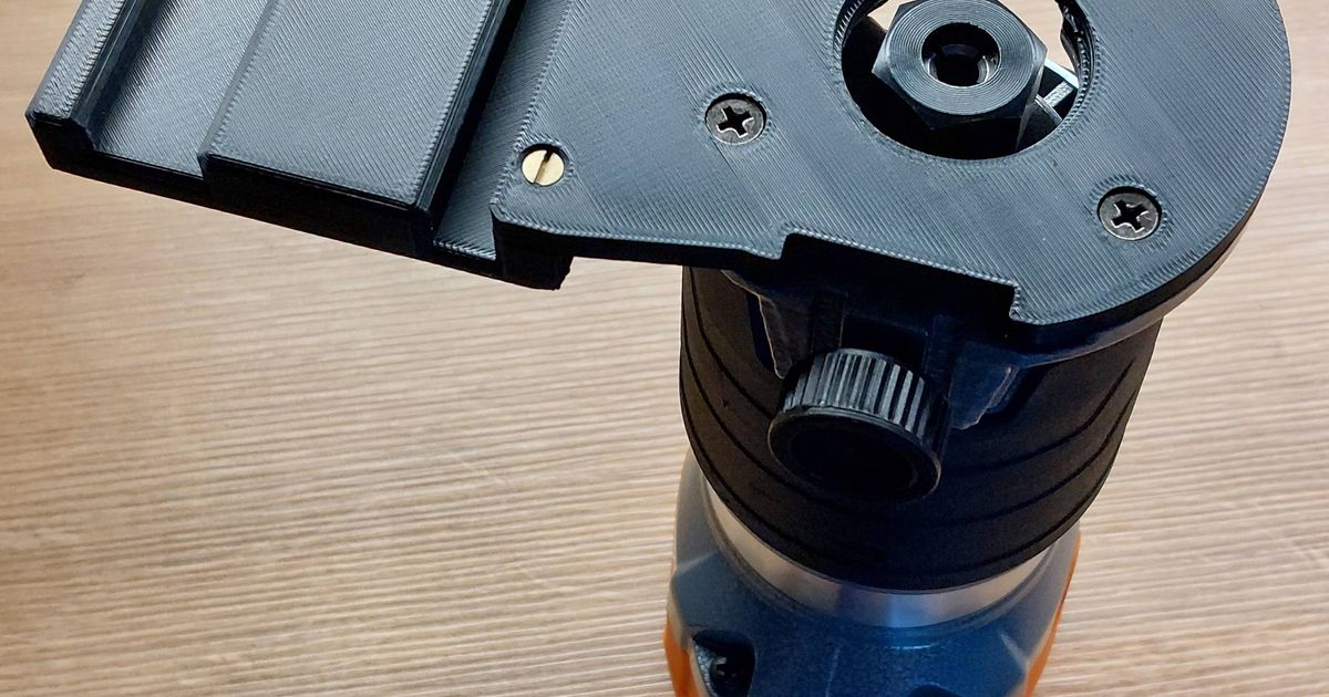 Makita Trim Router carriage for Parkside guiderail by Ultrazauberer ...