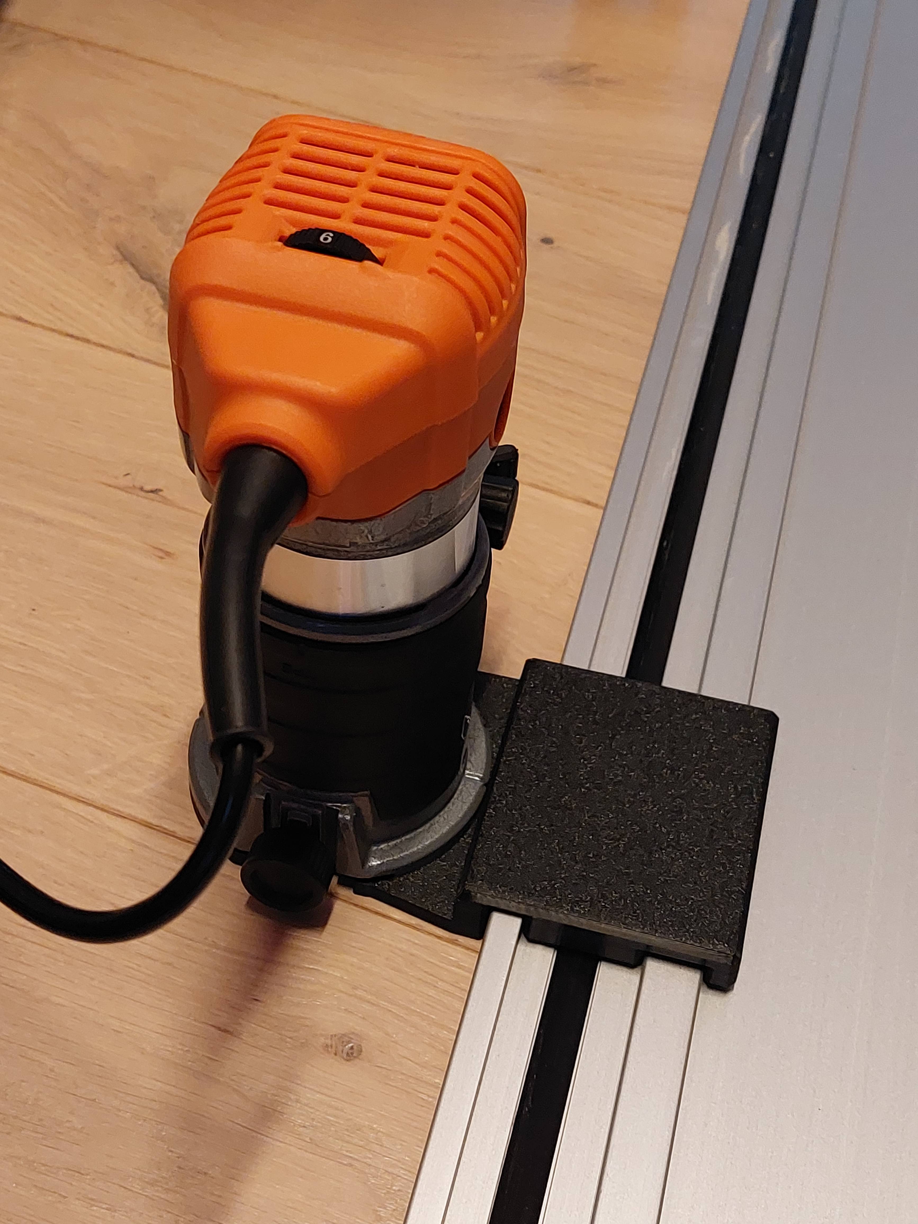 Makita Trim Router carriage for Parkside guiderail by Ultrazauberer ...