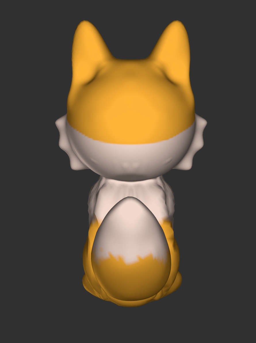 Chibi Fox by Barbilou | Download free STL model | Printables.com