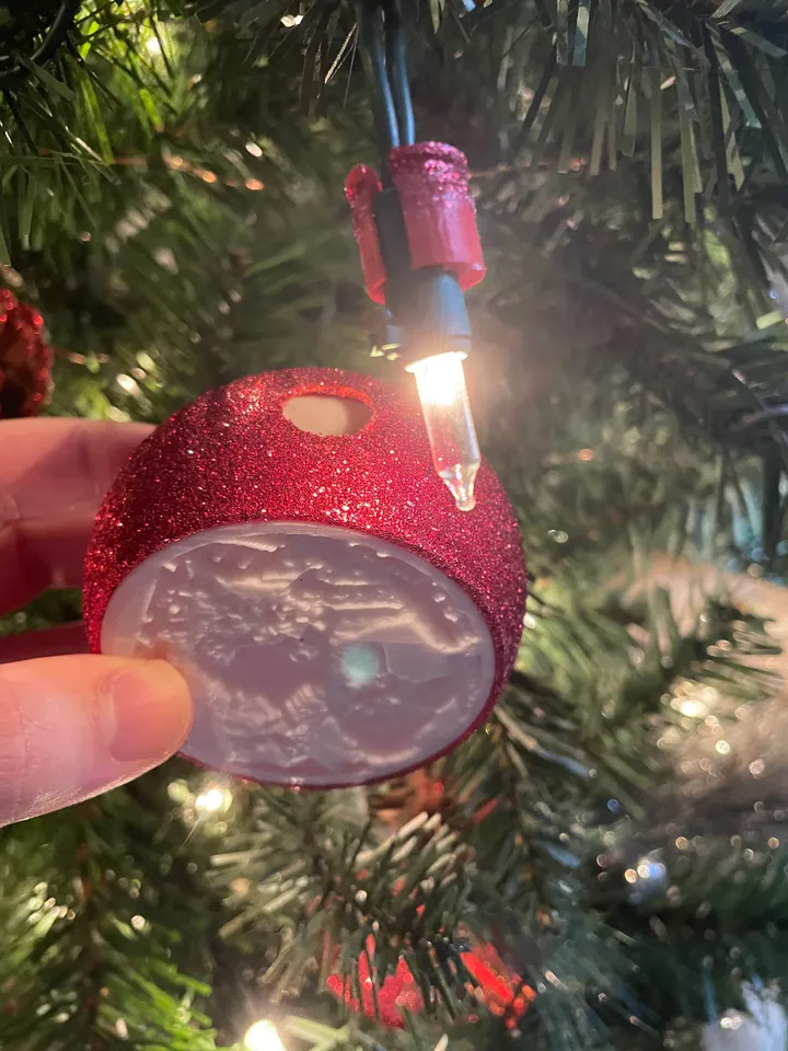 Custom Lithophane Christmas Tree Ornament by Cody Huber | Download free ...