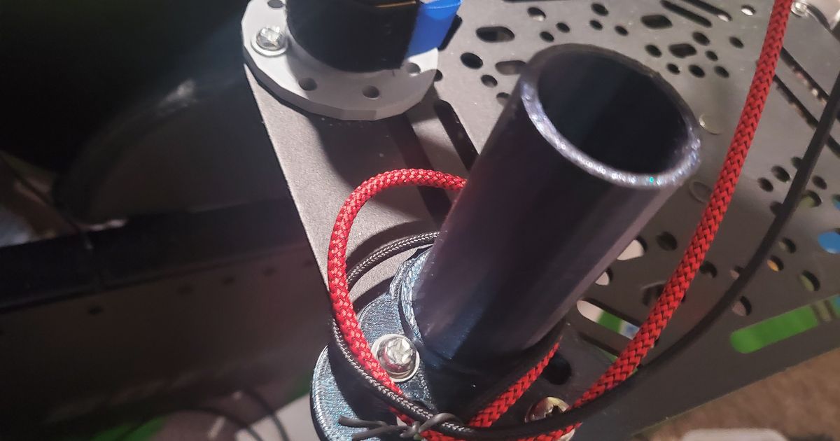 pvc riser for nlr plates by Joel Webster | Download free STL model ...