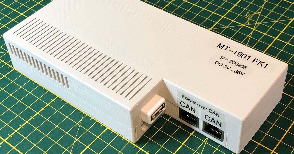 Case For Raspberry Based Can Bus Device By Maxim Shchetynin Download 6522
