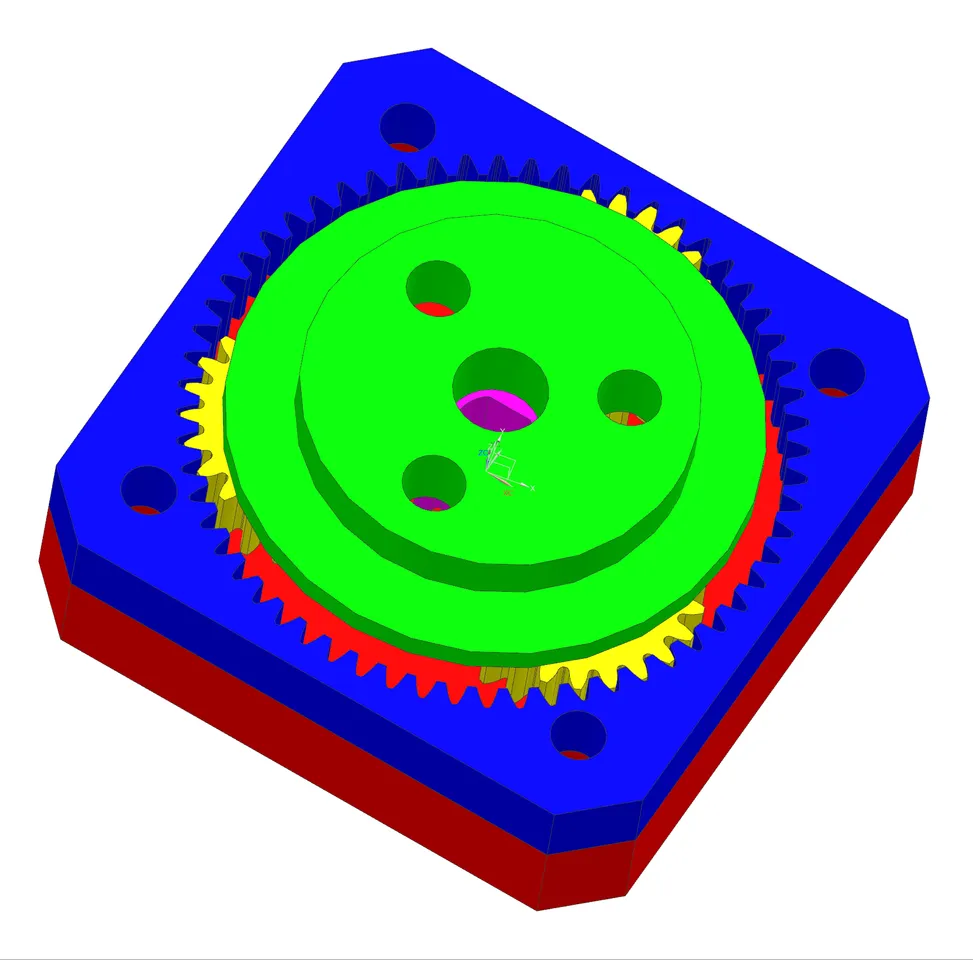 5:1 Planetary Gear Reducer for Nema 17 Stepper Motors by jamdog2477 ...