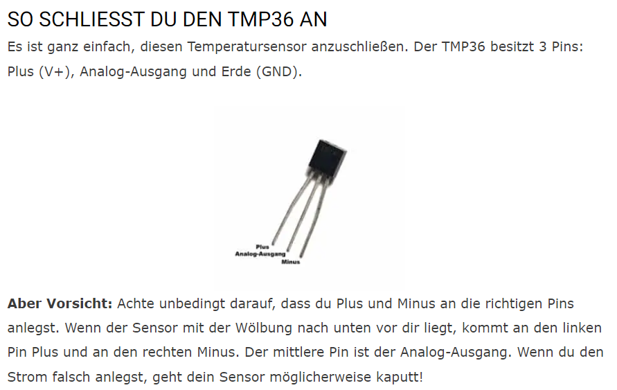 Temperaturmessstation mit LCD, DHT11 & 22, DS18B20, LM35, TMP36 ...