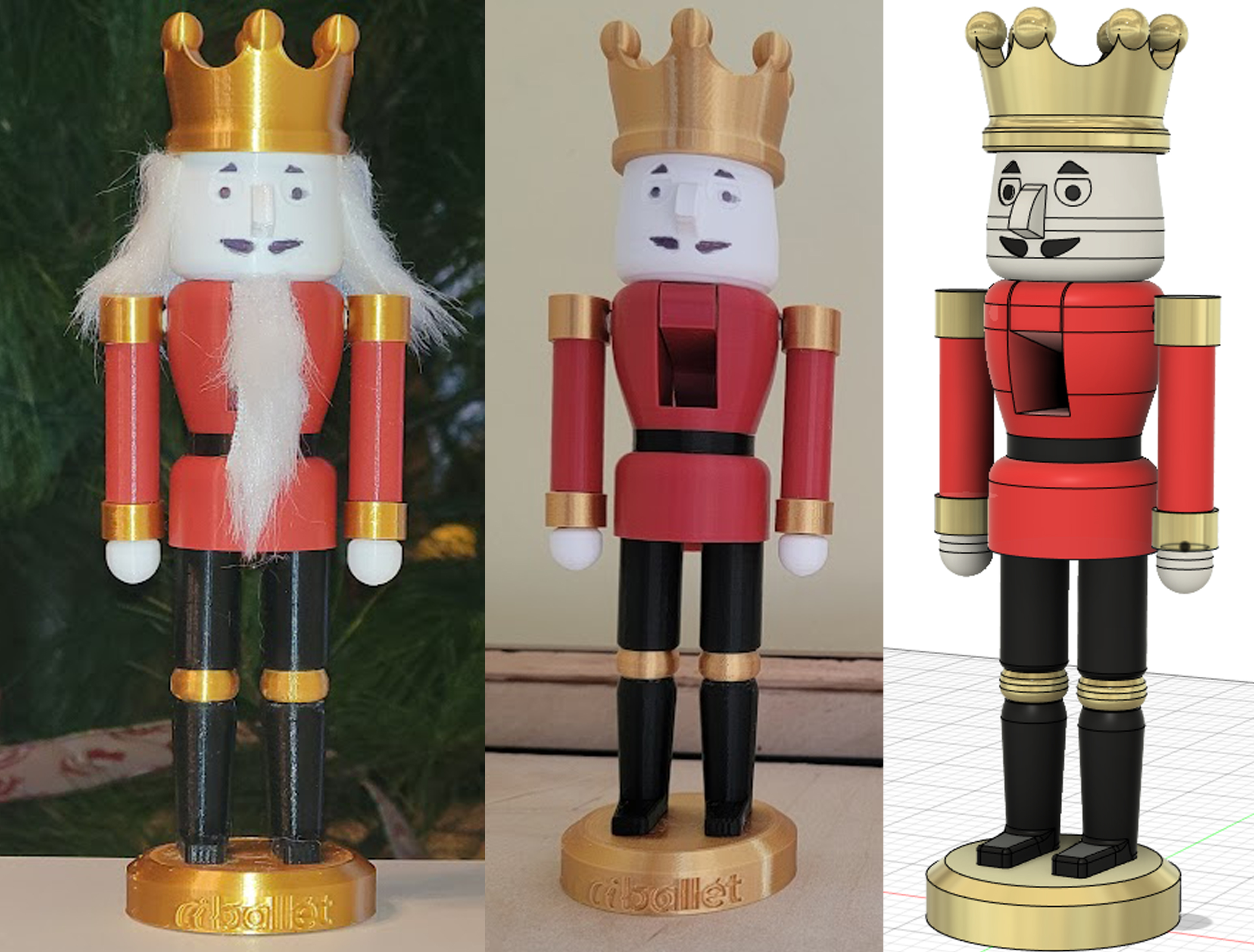 Mutipiece Nutcracker by Angrysquirrel | Download free STL model ...