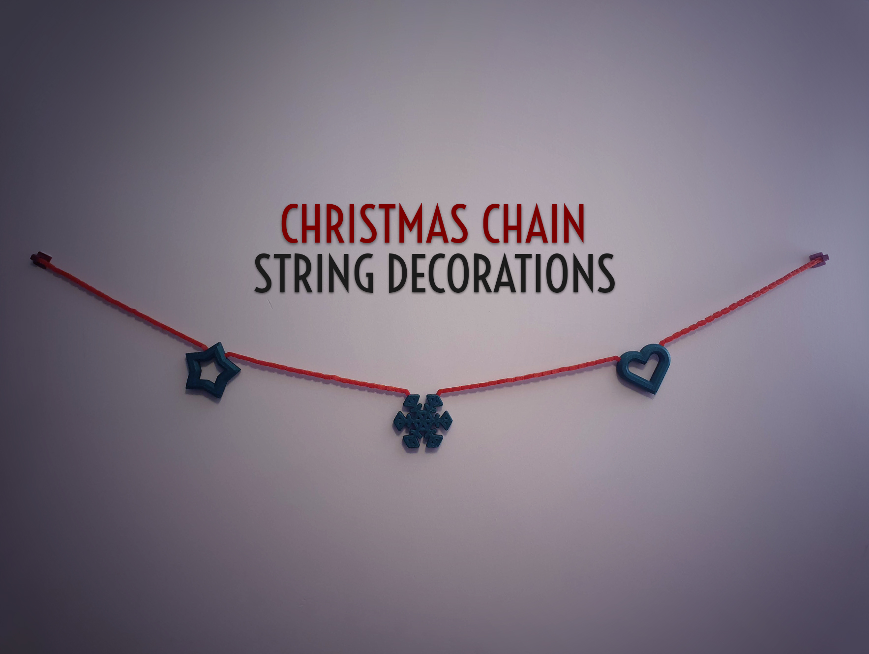 Christmas Chain Decorations by Jaatinen | Download free STL model ...