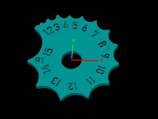 Radienschablone / Radienlehre / outside / Radius gauge by Mart80 ...