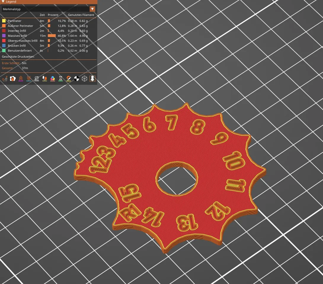 Radienschablone / Radienlehre / outside / Radius gauge by Mart80 ...