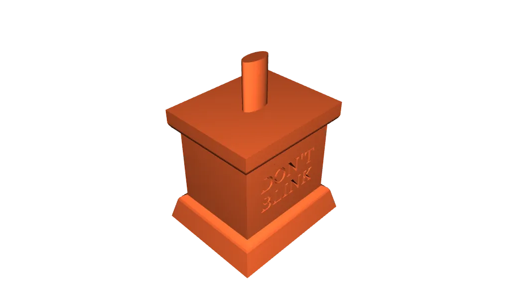 Weeping Angel base with stud by Yotus | Download free STL model ...