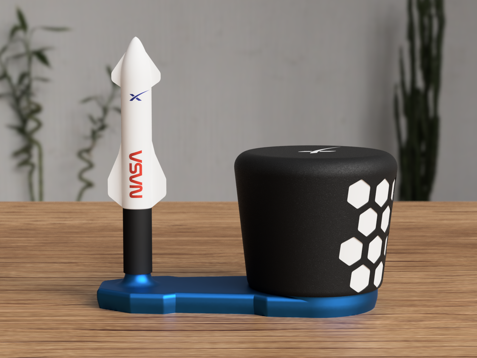Starship Stomp Rocket Launcher SpaceX by Sabre Design | Download free ...