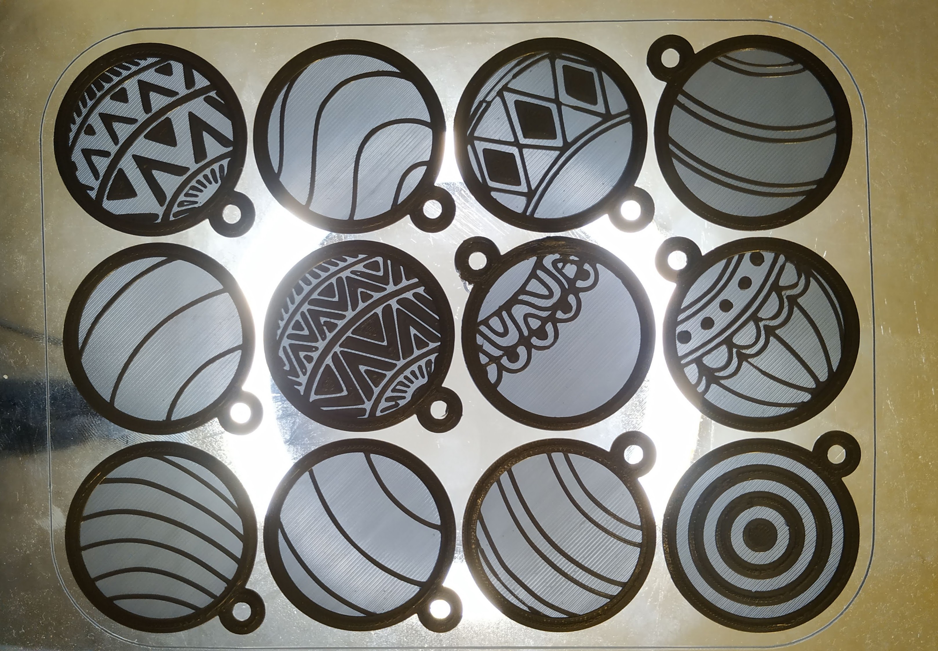 translucent christmas decorations by Ts3D | Download free STL model ...