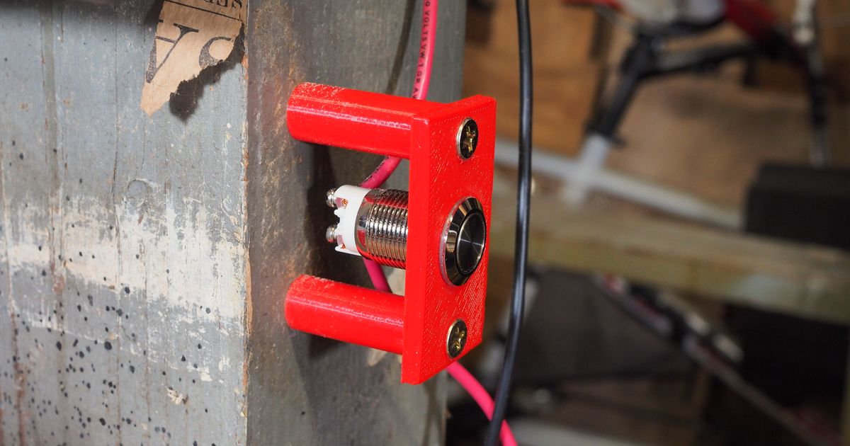 Latching Push Button Switch Mounting Bracket by CaptainRV4 | Download ...