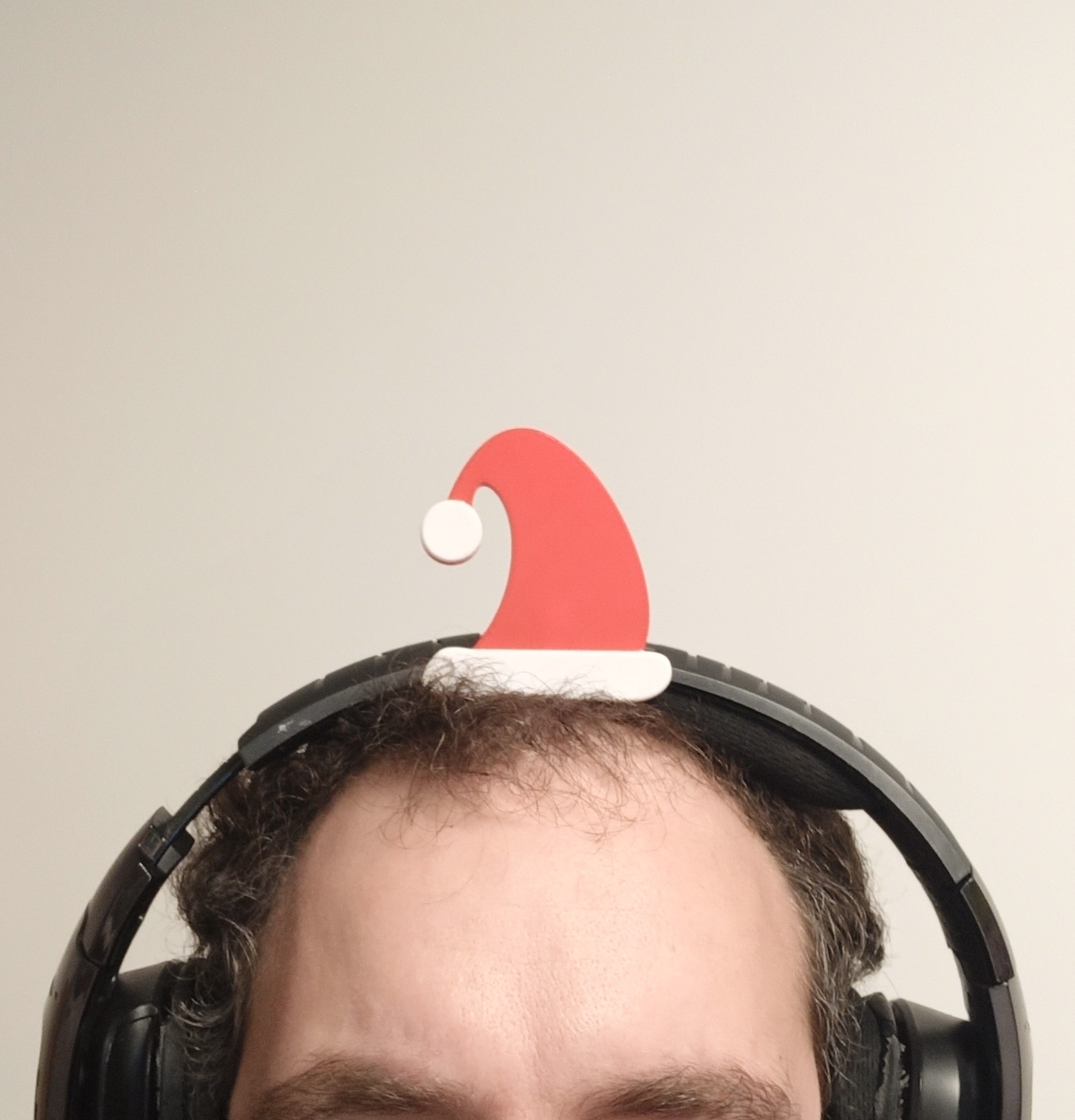 Halo + Santa's Hat - Christmas - Headset Topper - Why not decorate ...