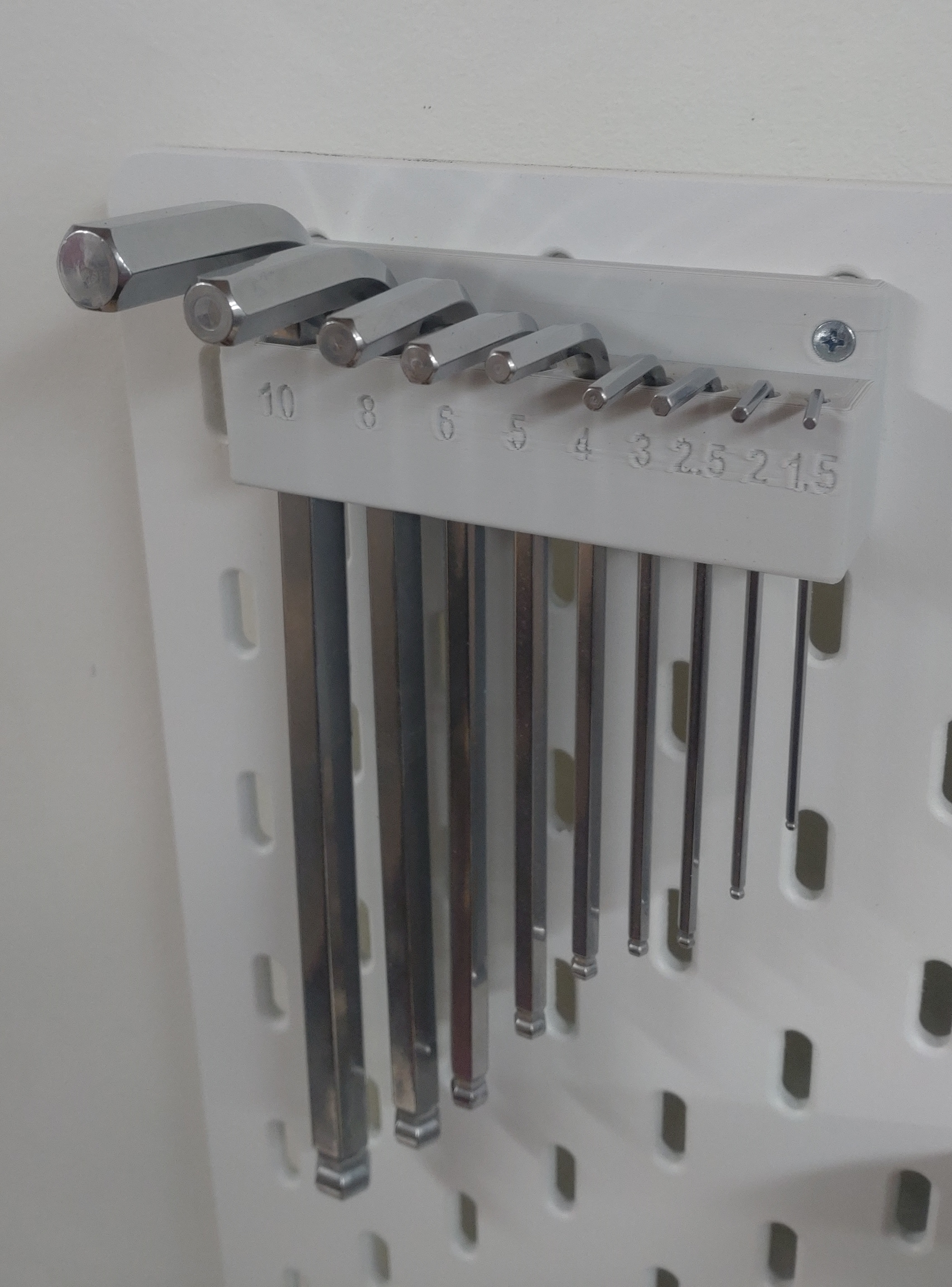 Holder for Allen and Torx L-keys by ORM | Download free STL model ...