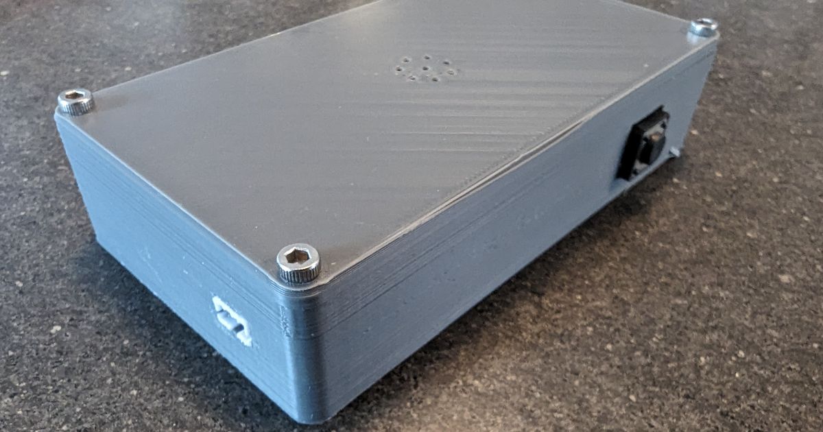 Makerverse 30 row Protoboard case by djdrey909 | Download free STL ...