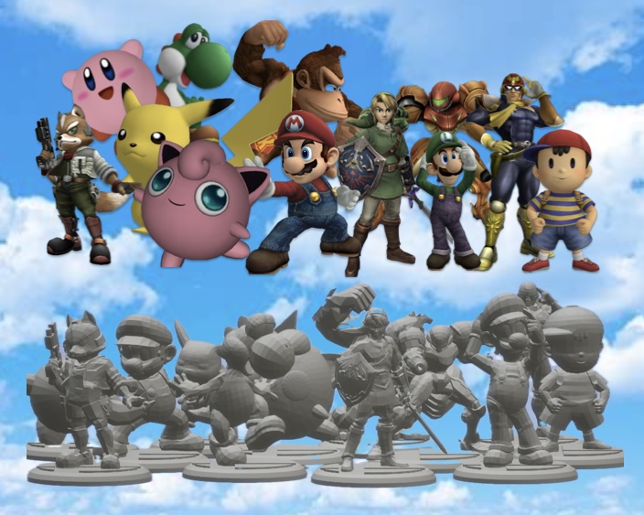 Super Smash Bros. Character Pack Super Smash Bros. Super Smash Bros. Super Smash Bros. by Link ...