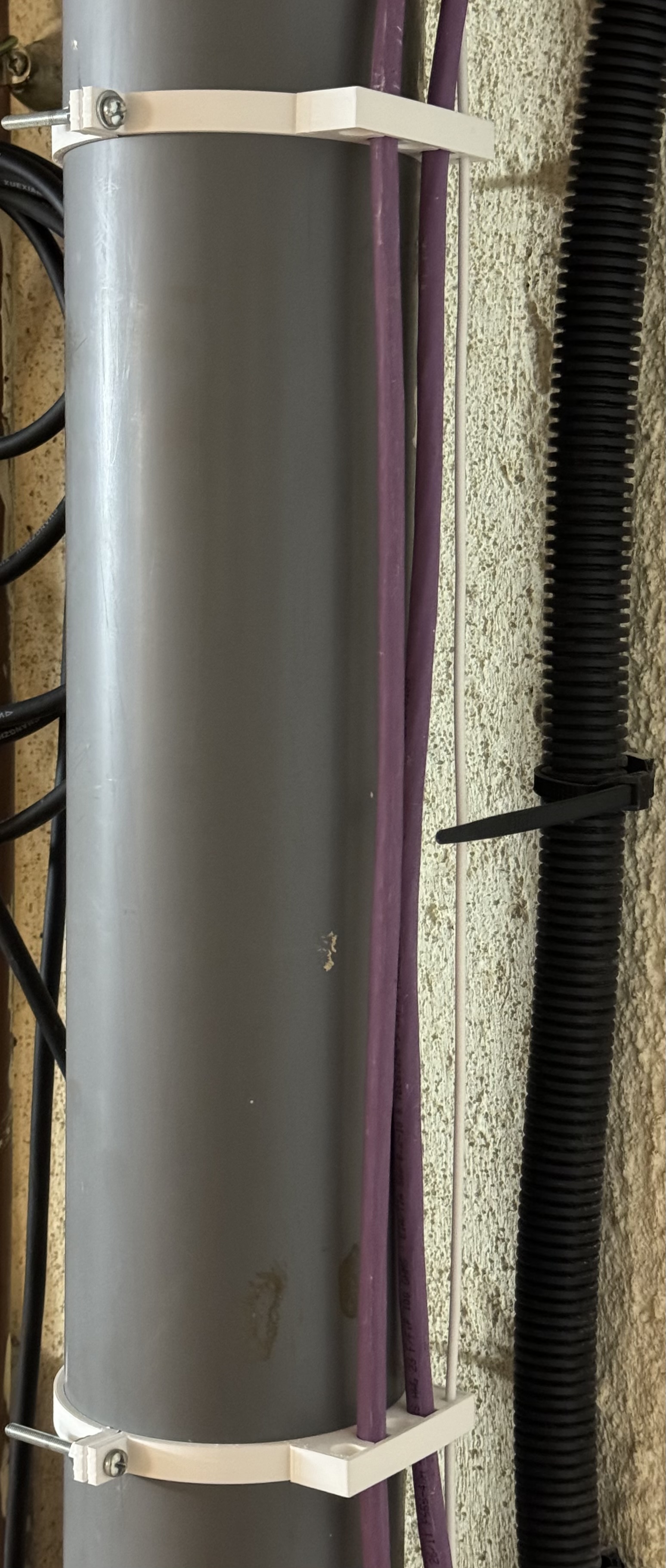 Ceiling support for Ethernet & Fiber cables (parametric) by bosr ...