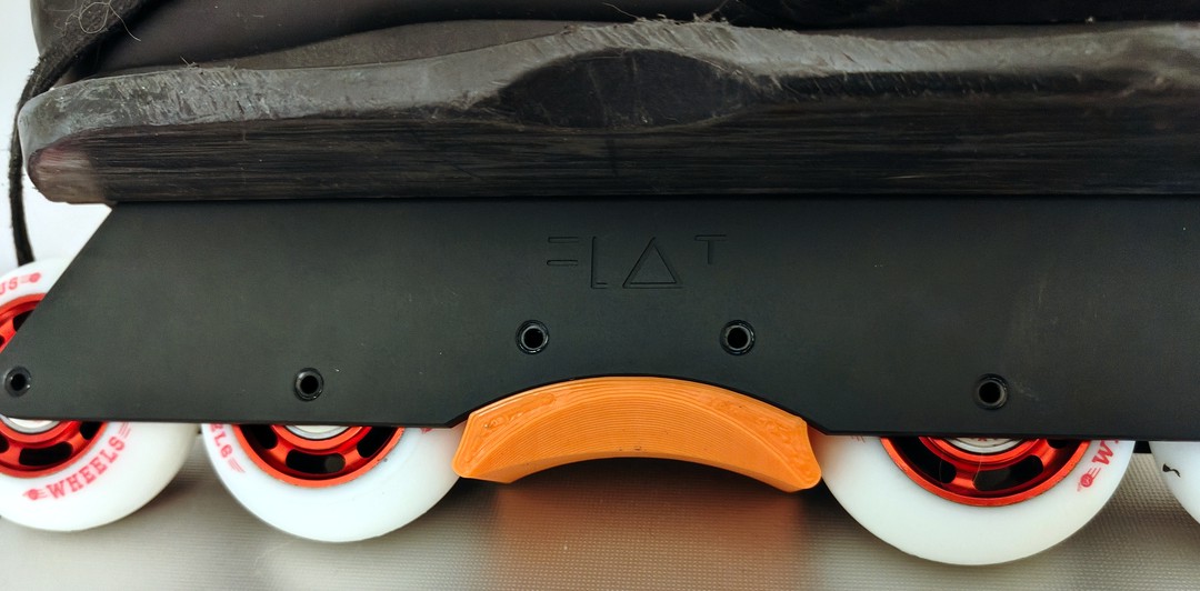 Grindblock for Antony Pottier FLΔT Frame (FR UFR Aggressive Inline Skate) pre-grooved. by ...