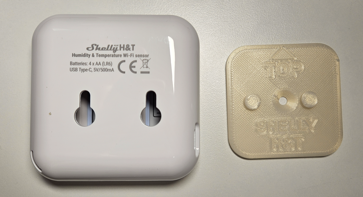 Shelly Plus H&T - Wall Mount - Centered by Otmar | Download free STL ...