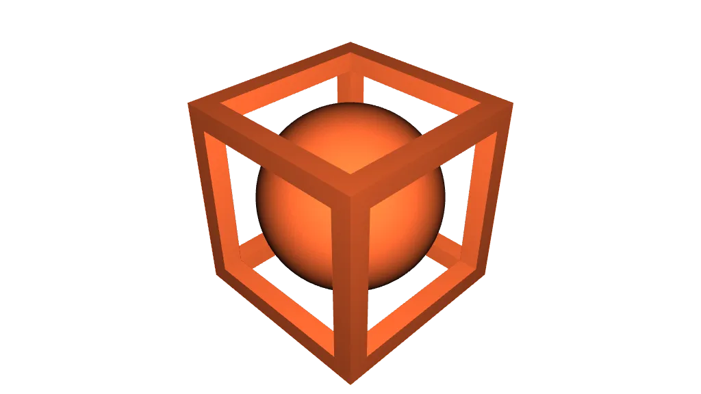 Sphere in a Cube Impossible Shape by niklasm | Download free STL model ...