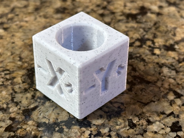 Just Another Calibration Cube 30mm With 20mm Hole by BigB3D | Download ...