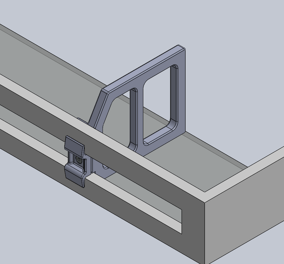 Refrigerator shelf divider by Findusdwarf | Download free STL model ...