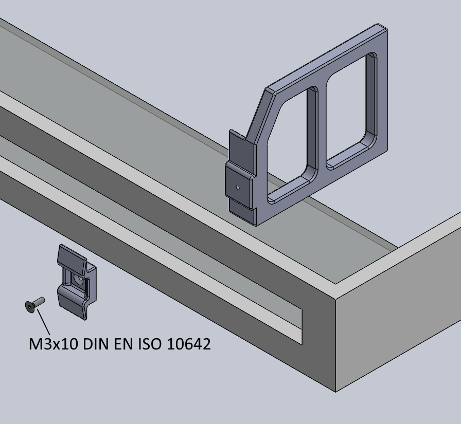 Refrigerator shelf divider by Findusdwarf | Download free STL model ...