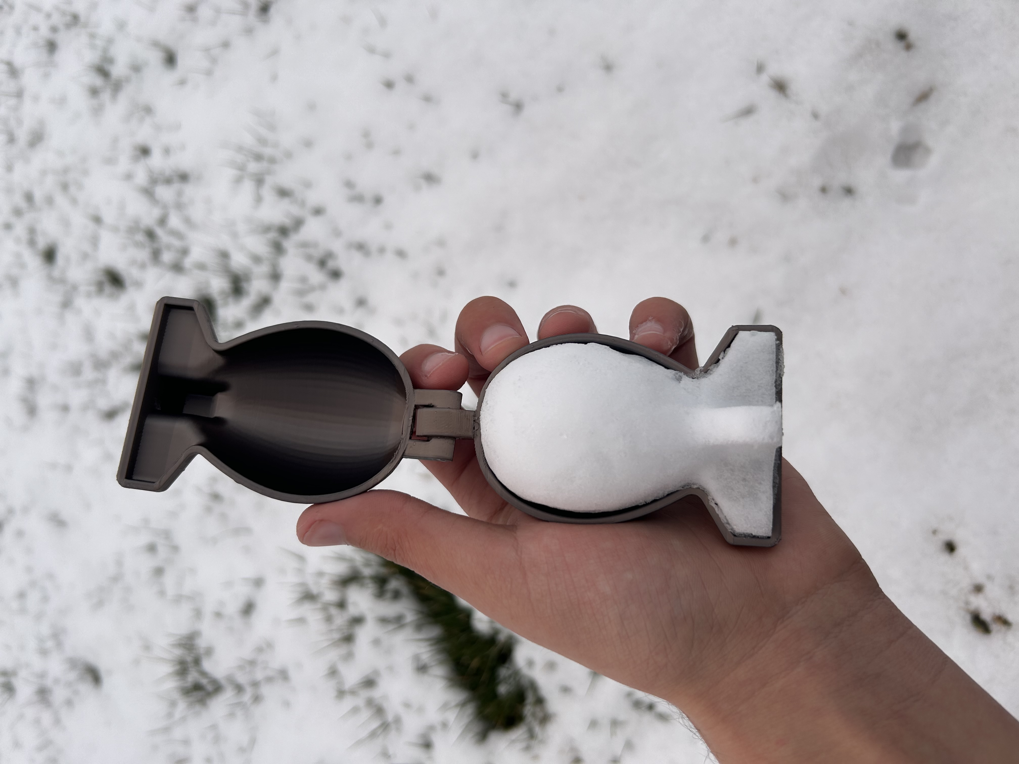 mini nuke snoball mold von Sutton Ingram | Kostenloses STL-Modell ...