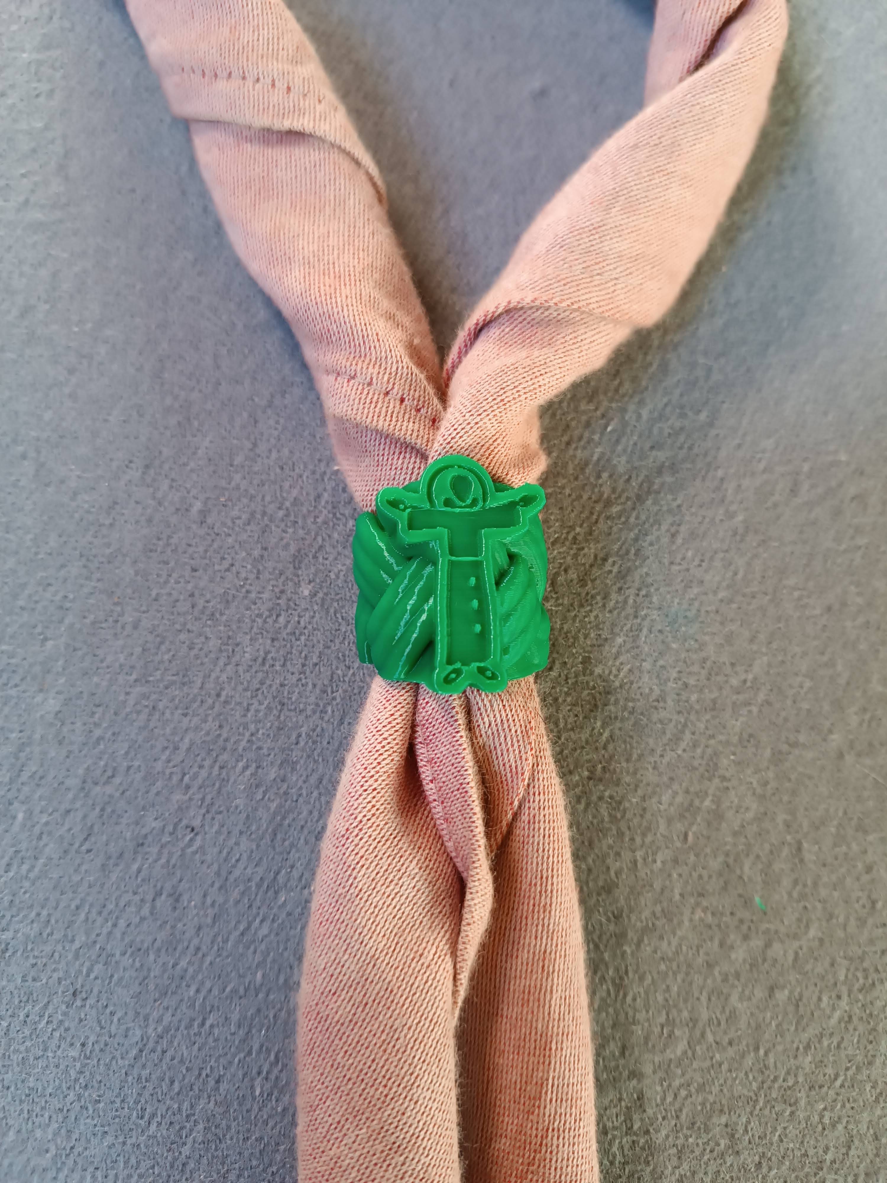 Saint Francis of Assisi Scout Woggle V2 by Baloo 3D | Download free STL model | Printables.com