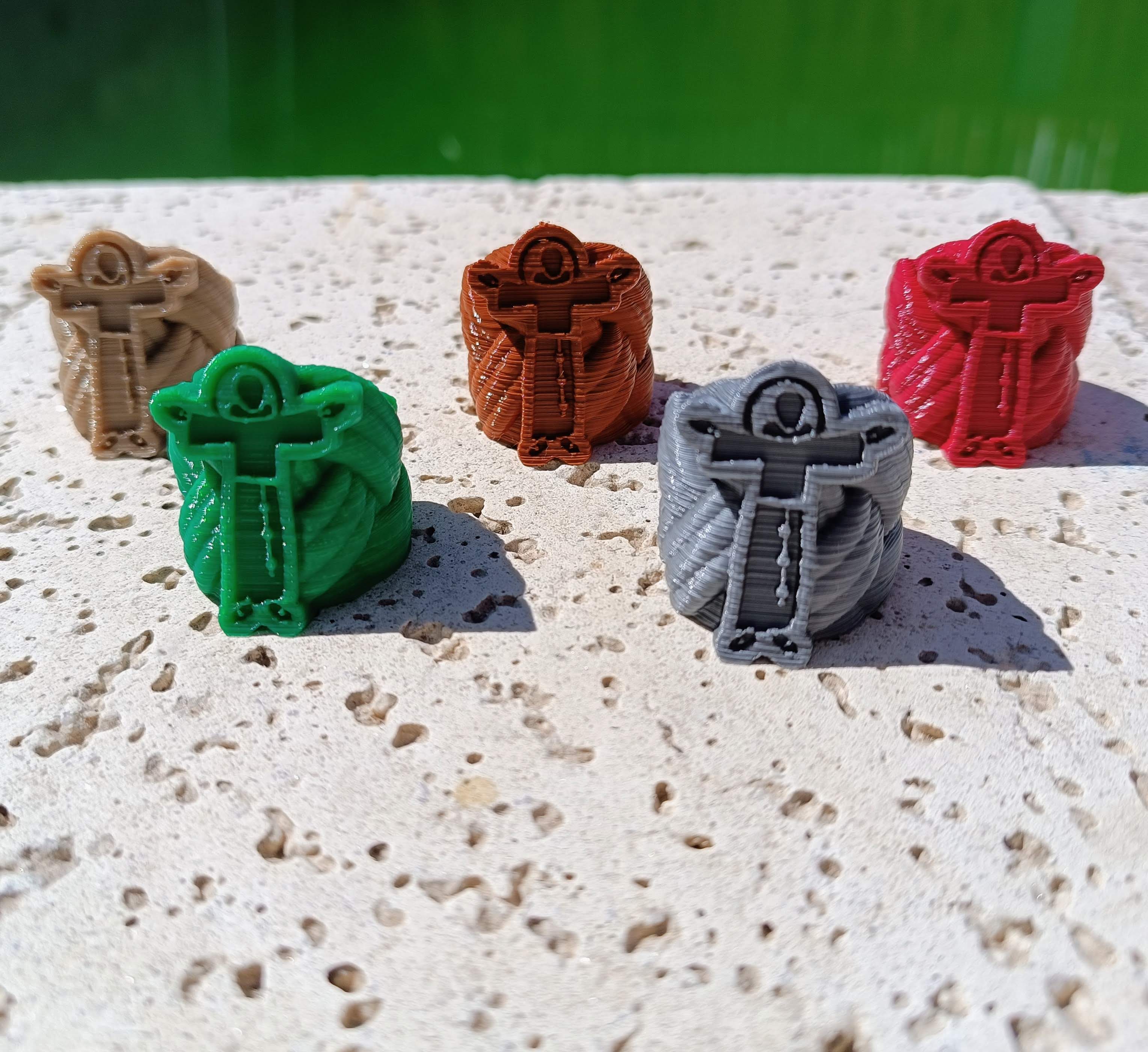Saint Francis of Assisi Scout Woggle V2 by Baloo 3D | Download free STL ...