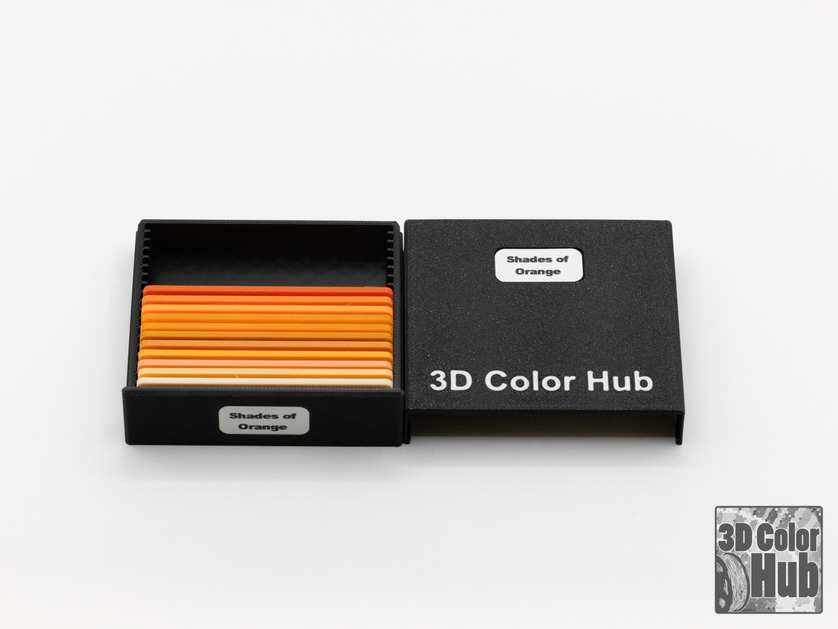 Filament Swatch Box: 10x - 30x (3D Color Hub) by UnchainedAi | Download ...
