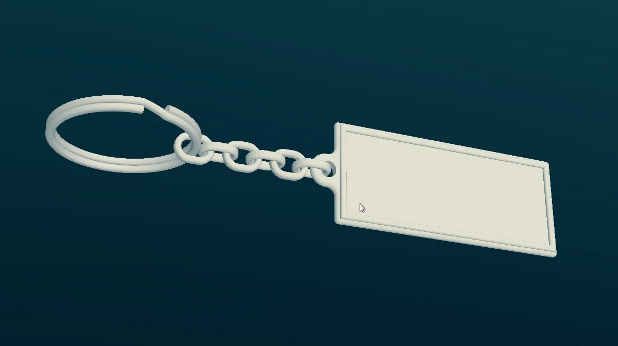 keychain by AT | Download free STL model | Printables.com