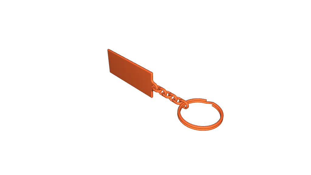keychain by AT | Download free STL model | Printables.com