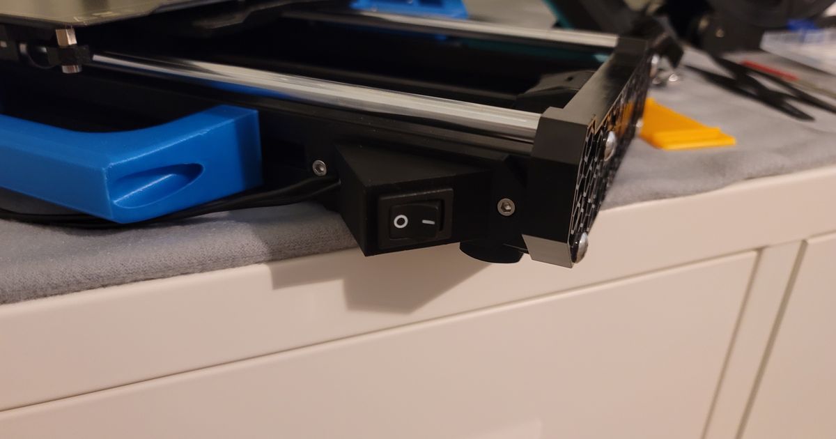 Prusa Mini+ Power Switch Housing by BEAST 1010110 | Download free STL ...