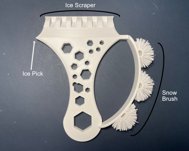 Ice Scraper (multi-tool) by sci_SB | Download free STL model ...
