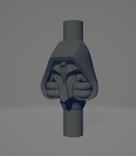 Warhammer Inspired Warden Of The Dark Cells Hookah Mouthpiece By